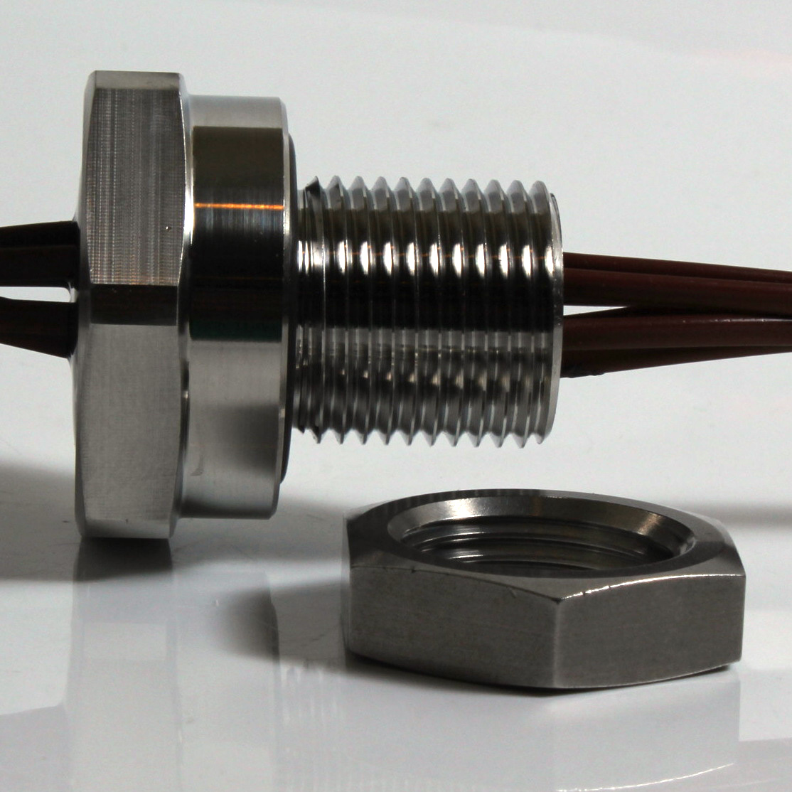 6x Type N Thermocouple Hermetic Seal in Face Seal Threaded Housing 3/4 ...